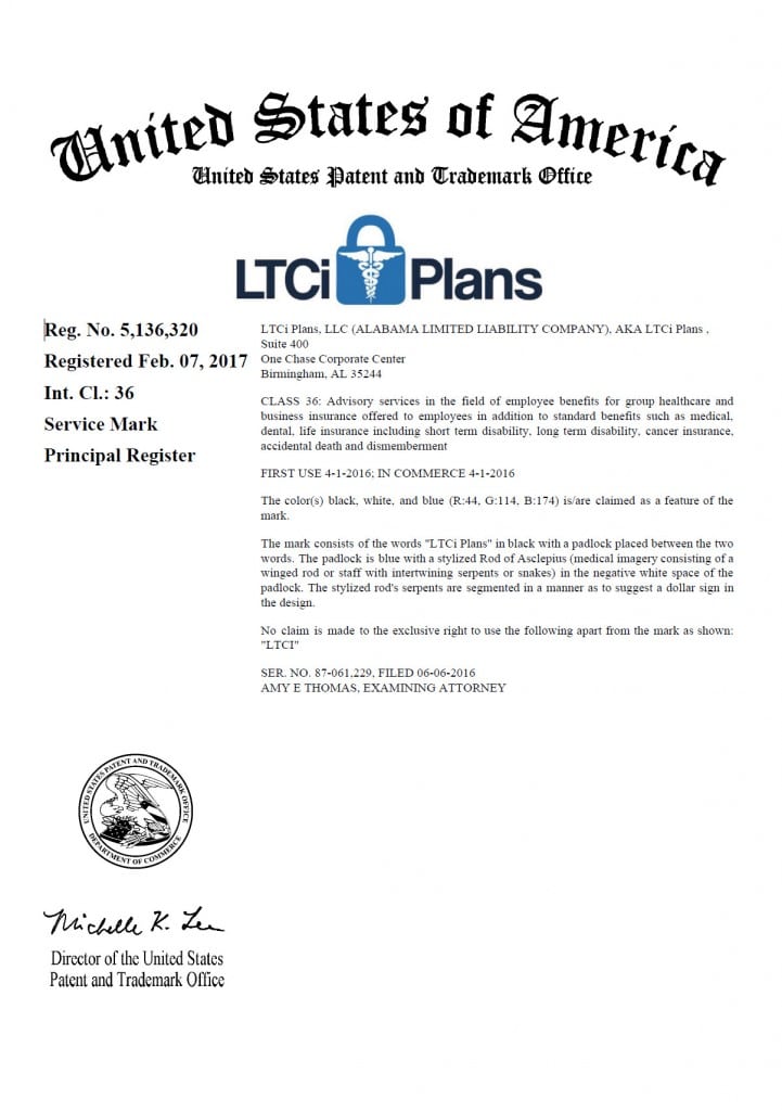 TM Certificate | LTCi Plans